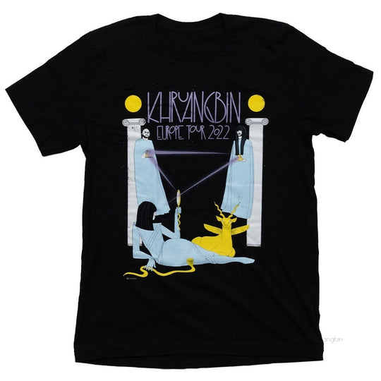 2022 Europe Tour Black Tee Khruangbin